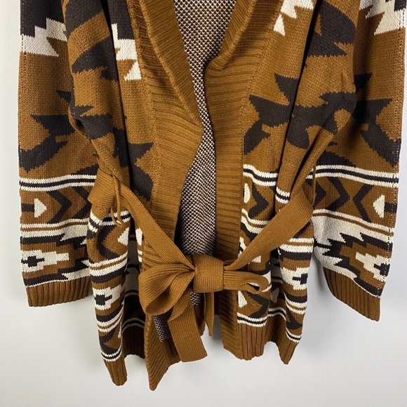 Lucky Brand | Sweaters | Lucky Brand Aztec Southwestern Cardigan ...